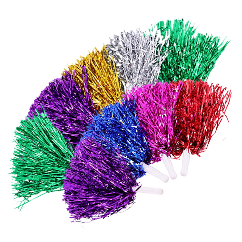 HOMEMAXS Cheerleading Pom Poms with Durable Plastic Material for Party ...