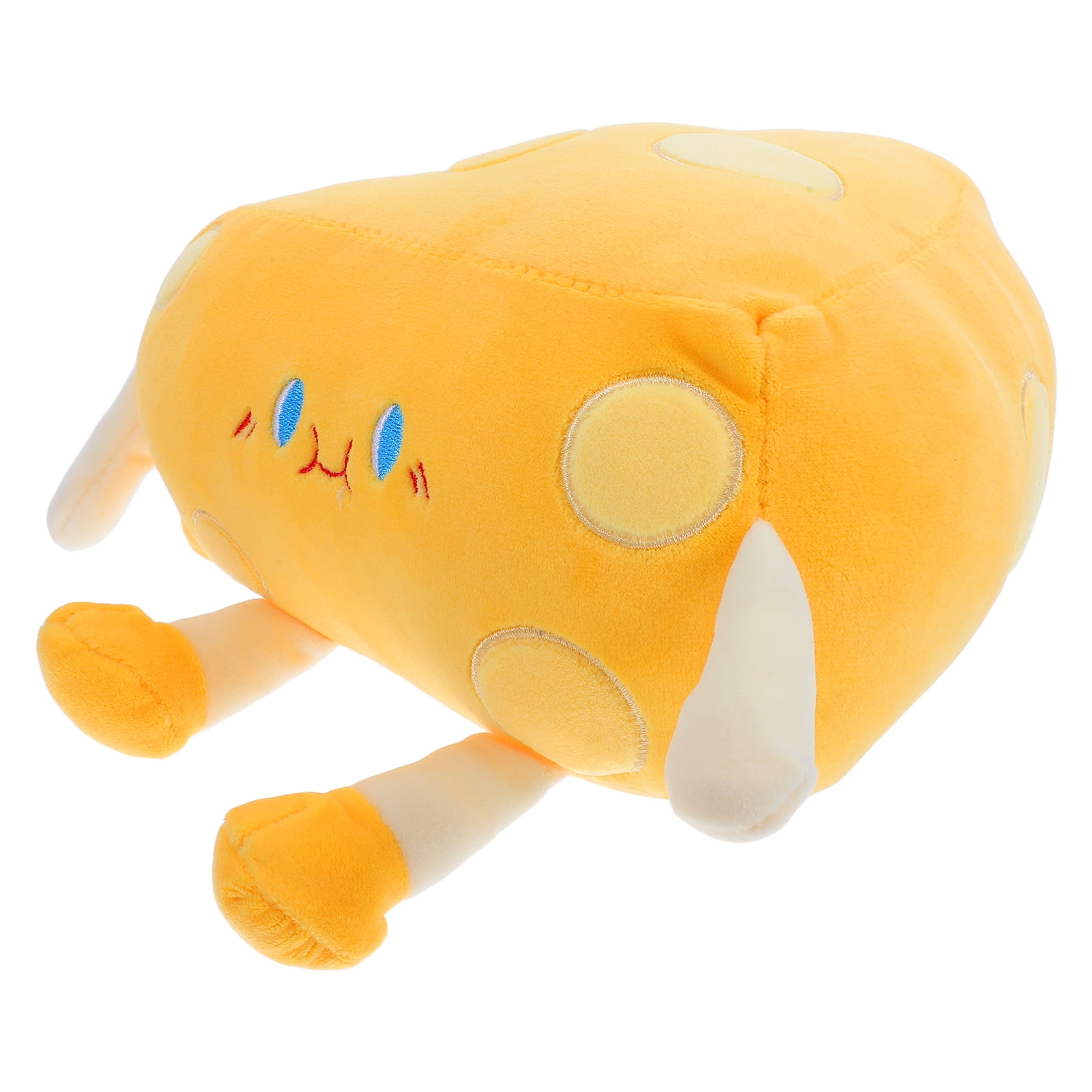 HOMEMAXS Cheese Pillow Plush Stuffed Wedge Cushion Window Doll Office ...