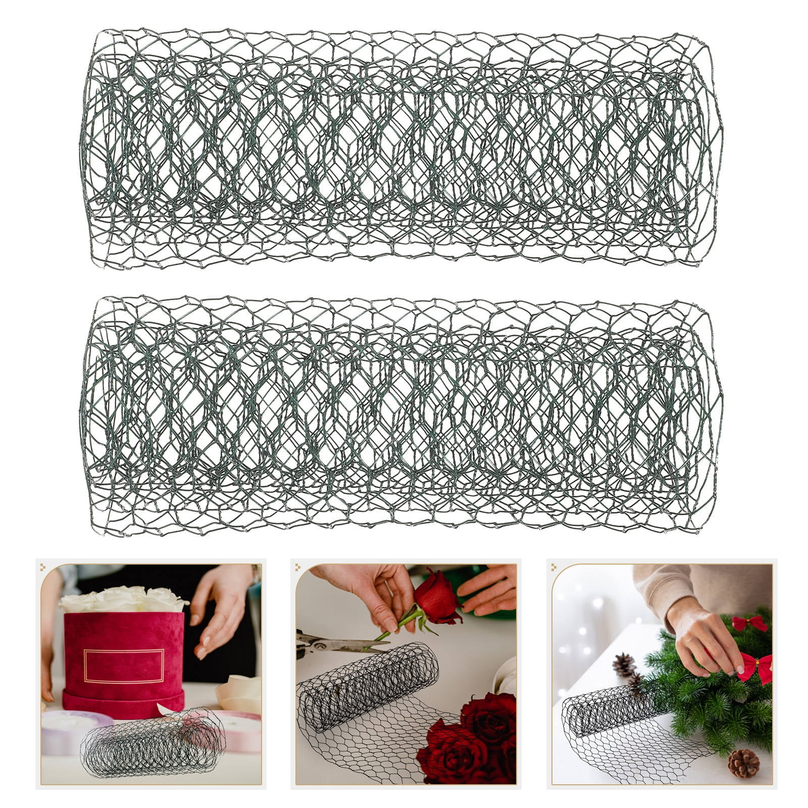 HOMEMAXS Chicken Wire Netting Professional Flower Arrangement Tool ...