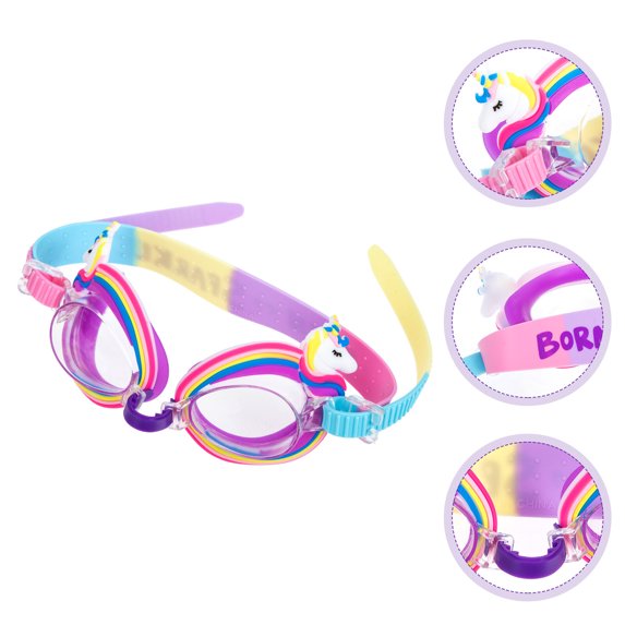 HOMEMAXS Children Swimming Goggle Cartoon Design Kids Swim Goggle ...