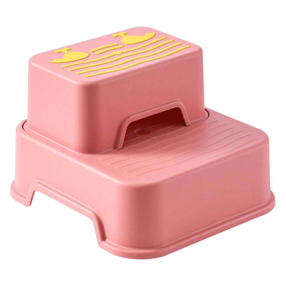 HOMEMAXS Children's Step Stool for Ladder PP Footstool Toddler ...