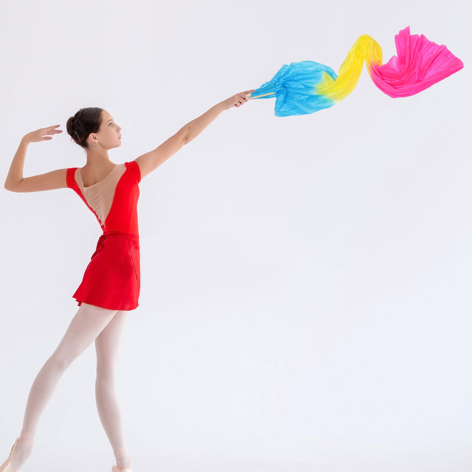 HOMEMAXS Chinese Fan for Dancing Large Hand Fan for Dance Artists Belly ...