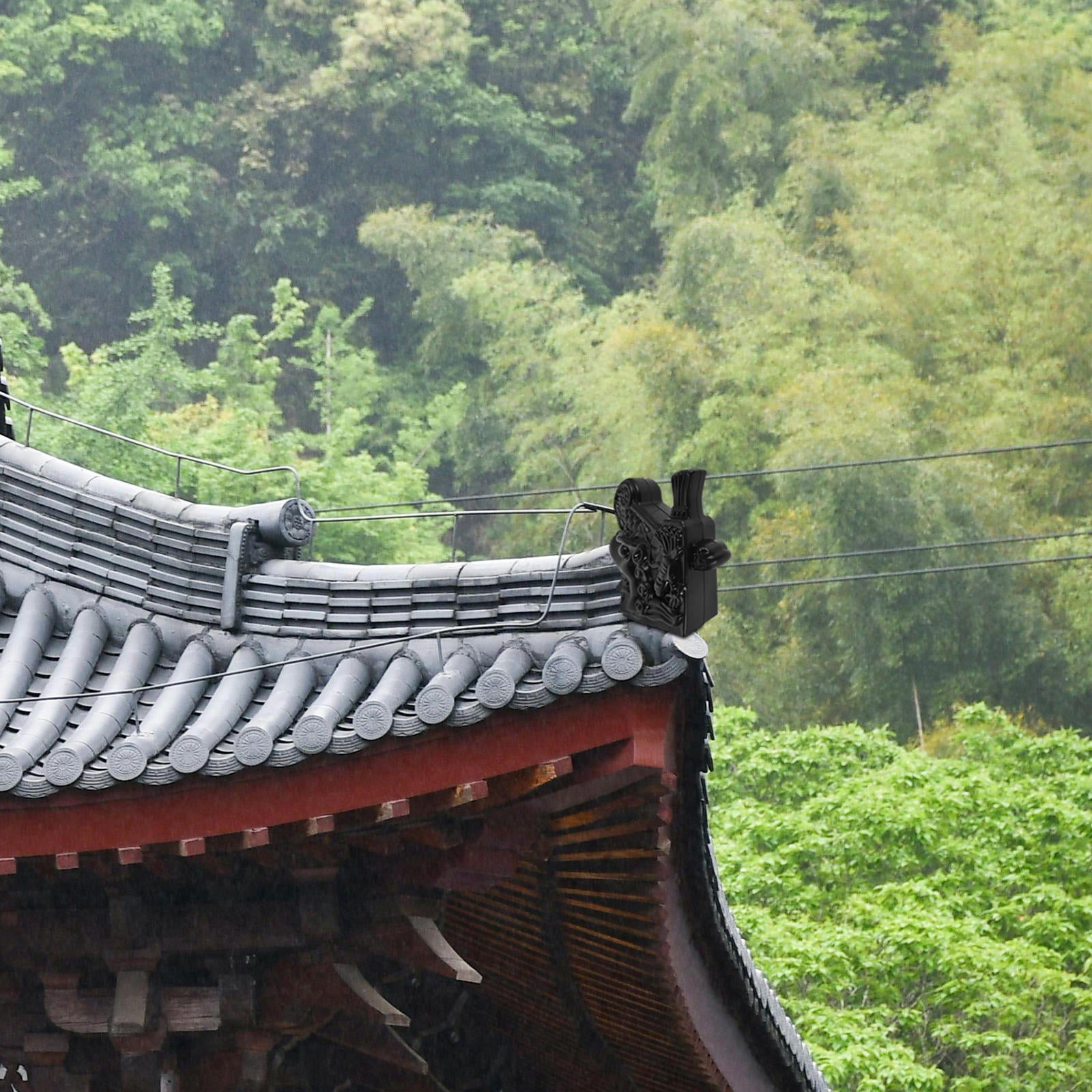 HOMEMAXS Chinese Roof Decor Feng Shui Volute Embellishments Traditional ...