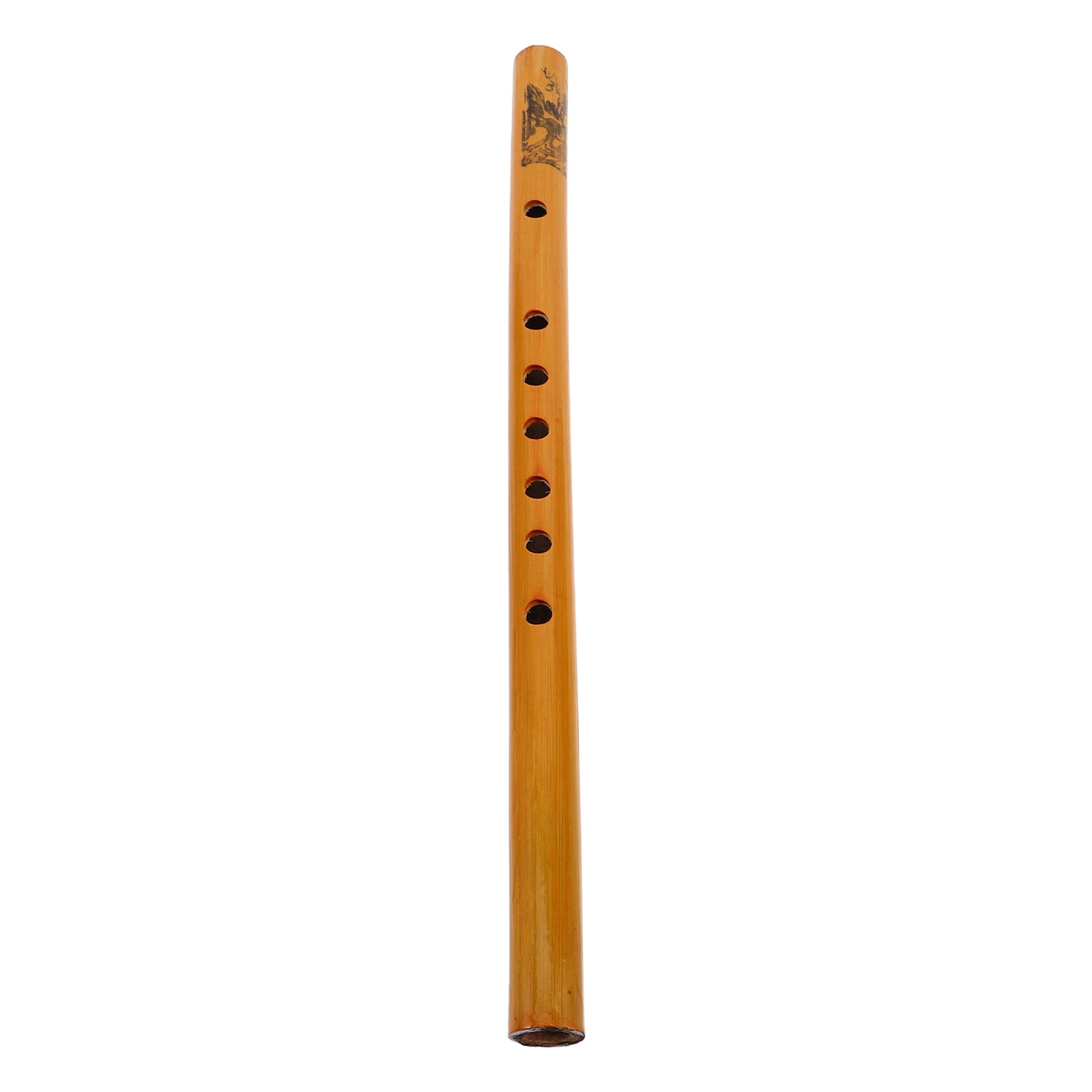 Beginner Bamboo Recorder for Playing Use Yellow 33cm - Walmart.com