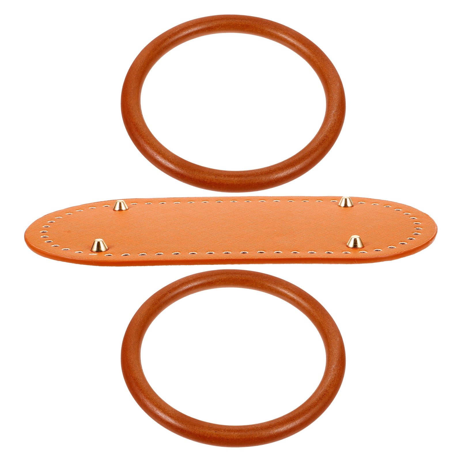 HOMEMAXS Chocolate Artificial Leather Base Board for DIY Handbag and ...