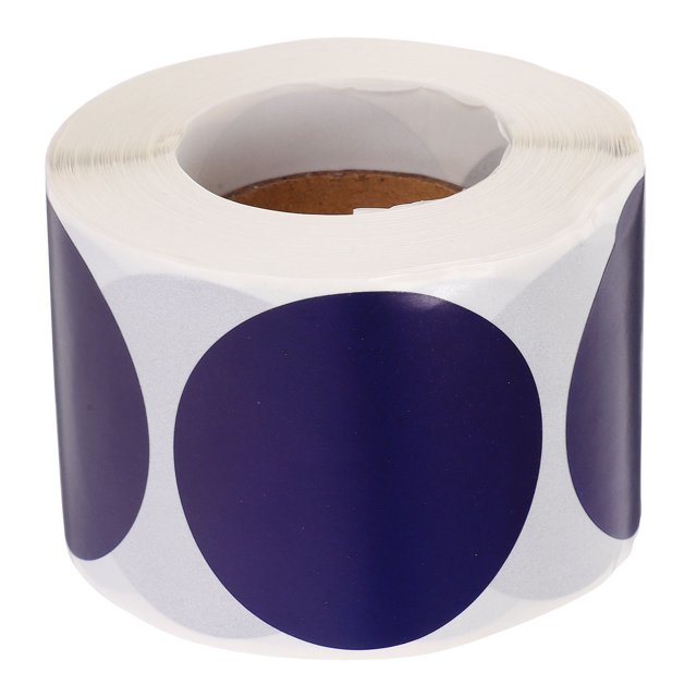 HOMEMAXS Classification Dot Stickers Colored Dots Circle Circular Round ...