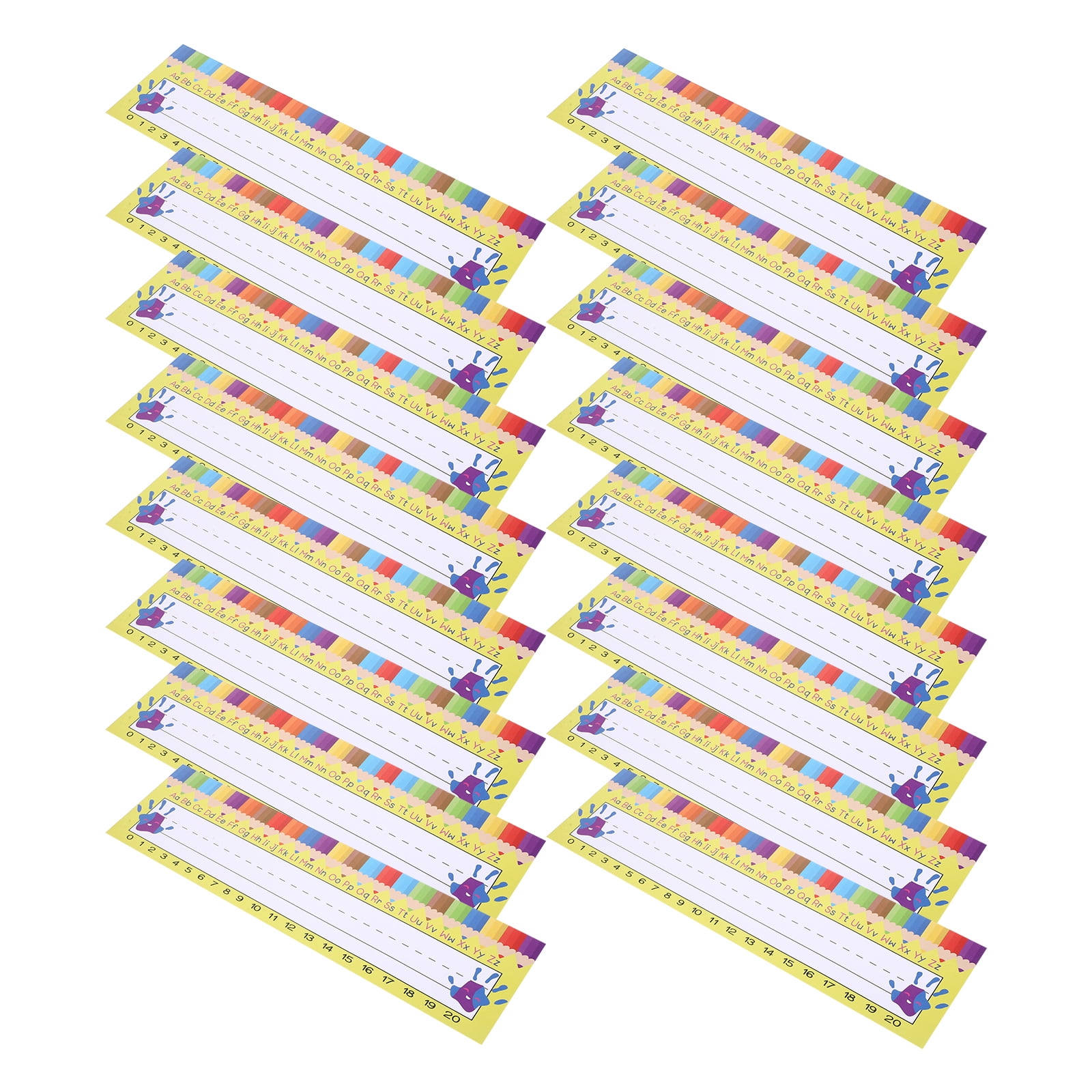 HOMEMAXS Classroom Labels with Pictures Desk Organizer Name Sticker ...