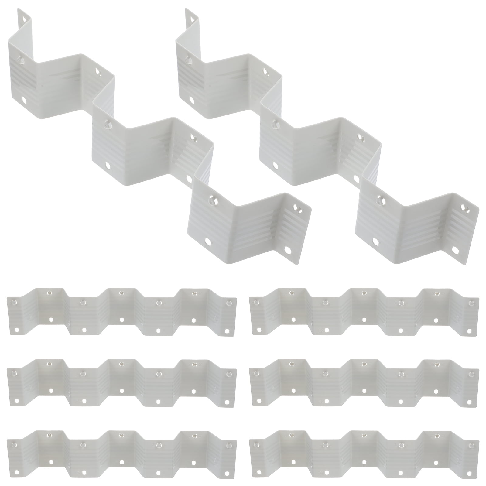 HOMEMAXS Clear Bins DIY Closet Organizer Sub-grid Drawer Divider Office ...