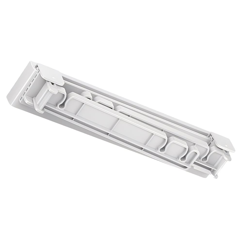 HOMEMAXS Clear Organizer Bins with Lids Cutlery Stand Garbage Hanger ...