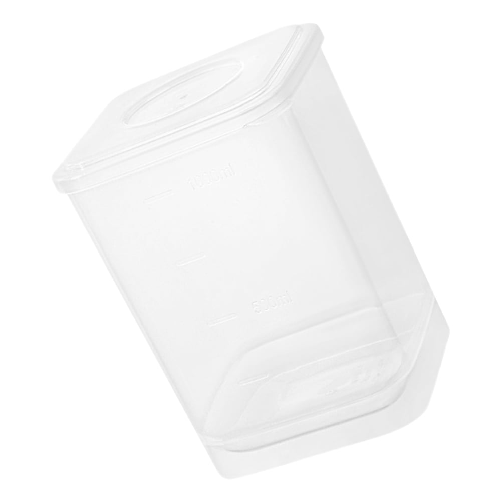 HOMEMAXS Clear Plastic Food Storage Container with Lid for Meal Prep ...