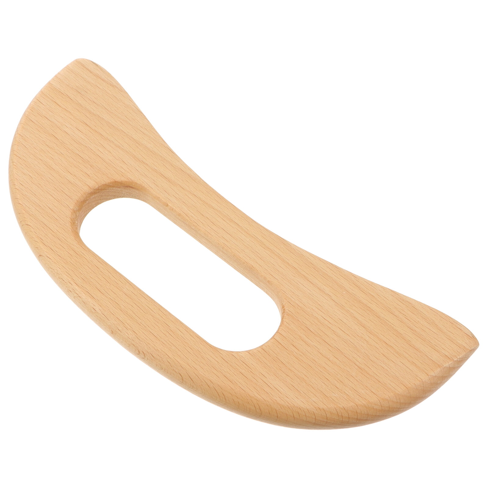 HOMEMAXS Clear Wooden Rolling Stick Muscle Relaxation Tool Portable ...