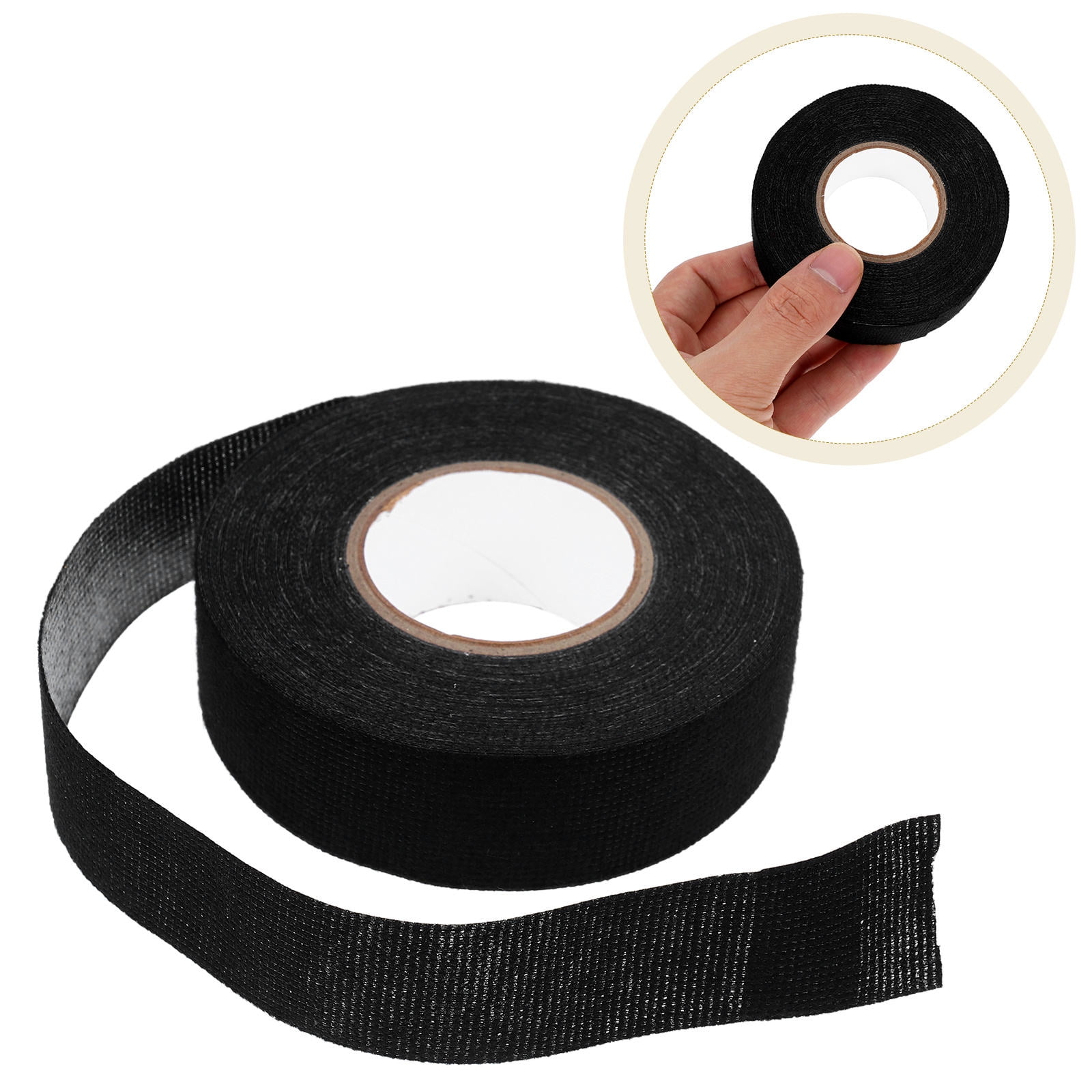 HOMEMAXS Cloth Tape Wire Harness Tape Automotive Wire Tape Black ...