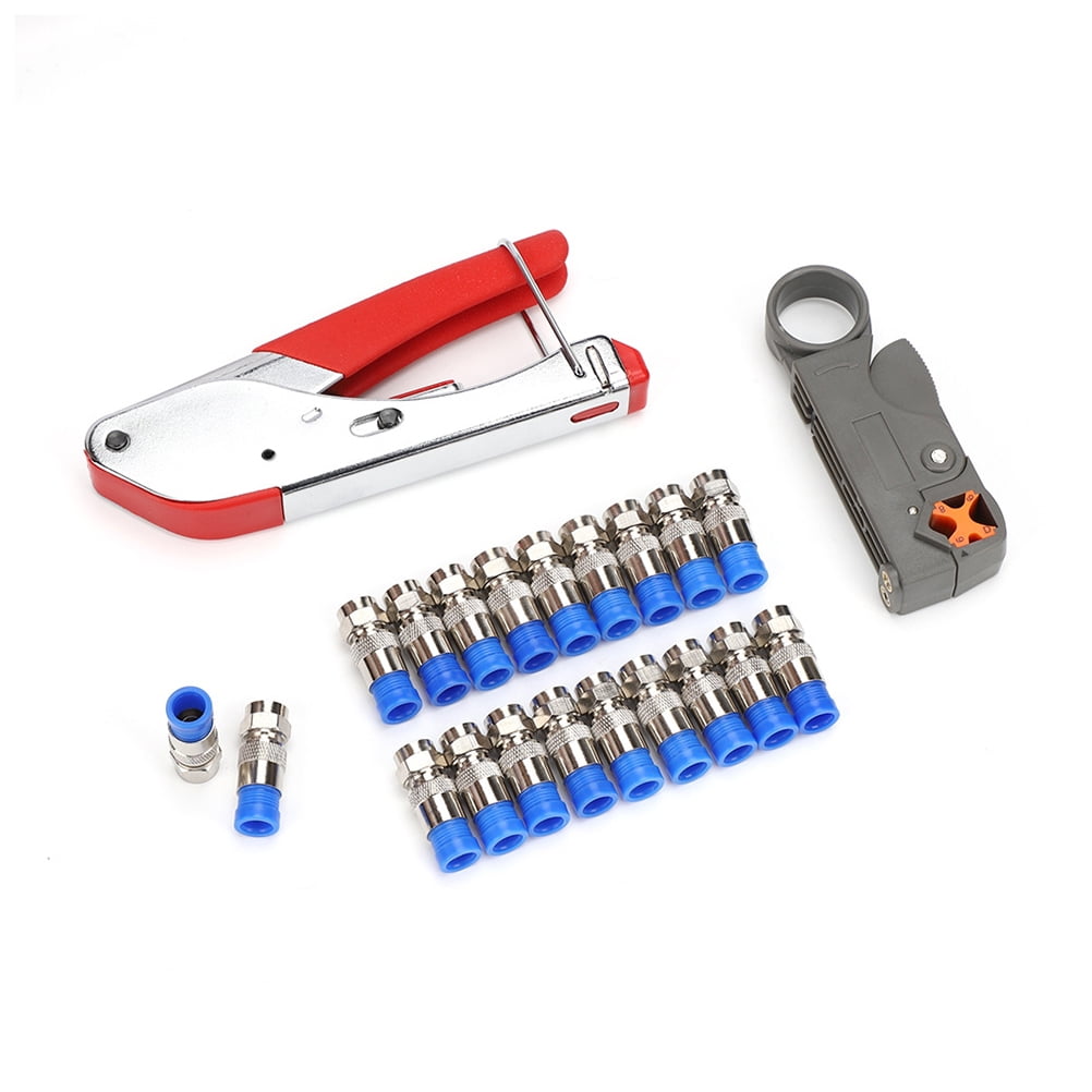 HOMEMAXS Coax Cable Rotary Stripper Compression/crimping Tool - Walmart.com