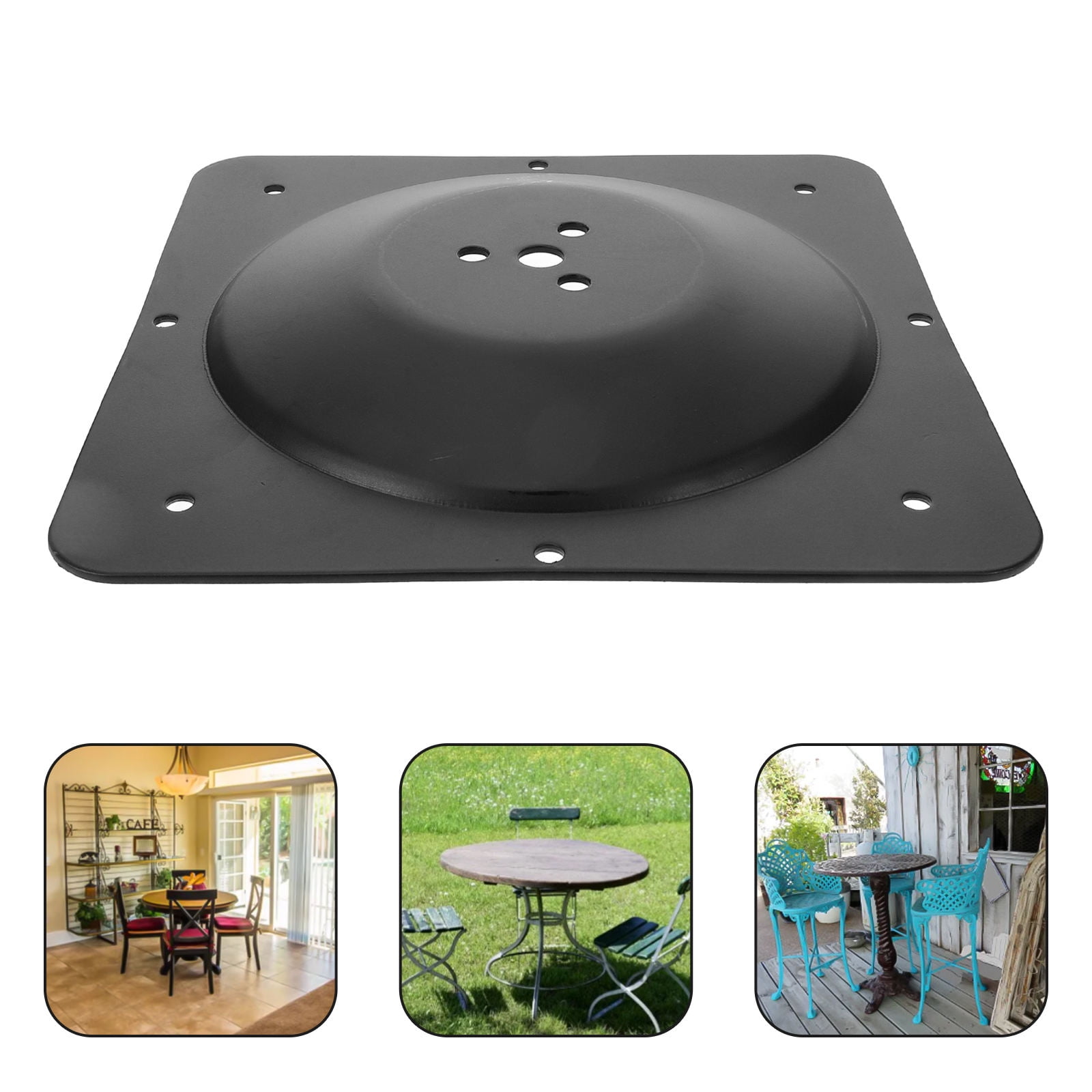 HOMEMAXS Coffee Table Leg Connector Iron Plate With Screw Holes ...