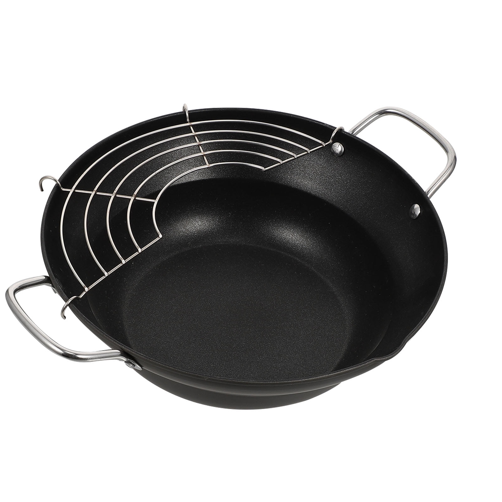 HOMEMAXS Coffee Tempura Frying Pot Made of Stainless Steel for Kitchen ...
