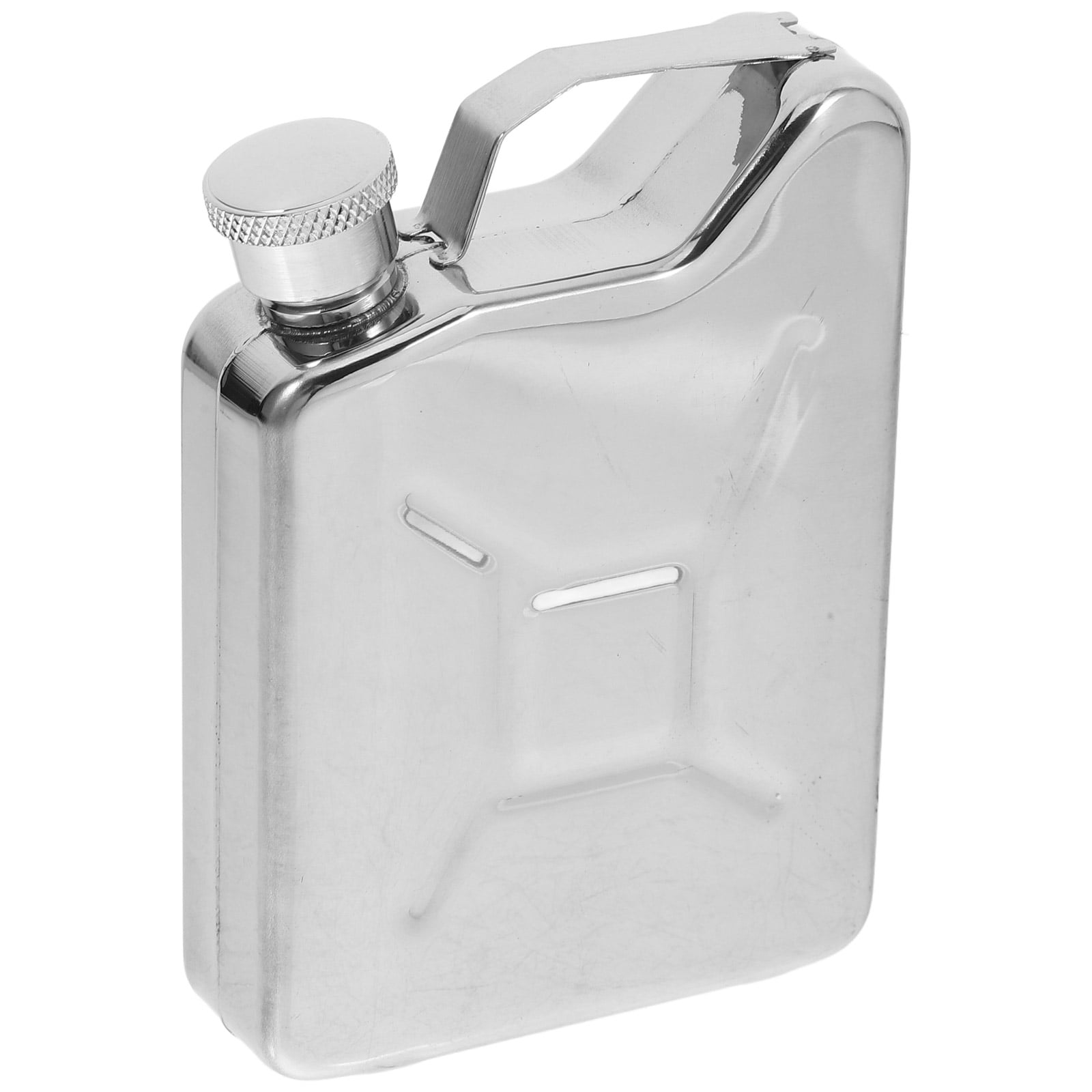 HOMEMAXS Collapsible Water Bottle Hip Flasks for Men Stainless Steel ...