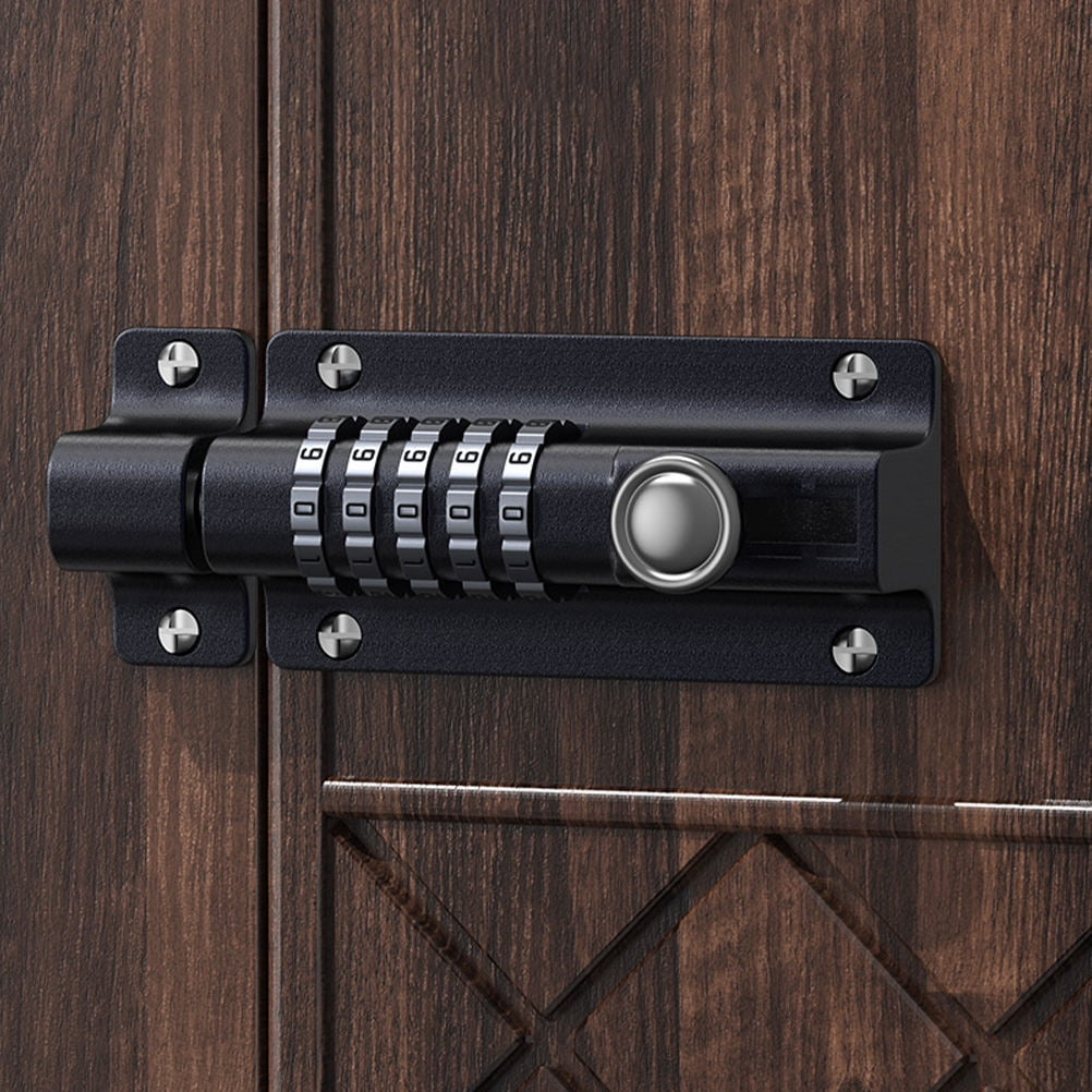 HOMEMAXS Combination Door Lock with Security Bolt for Home Doors and ...