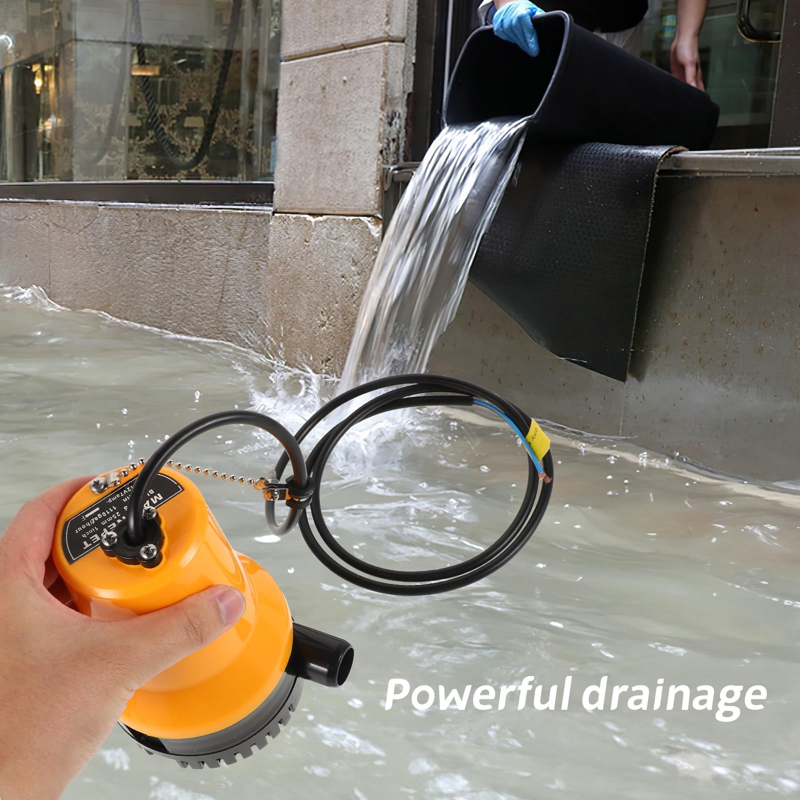 Compact Dc Submersible Pump Home Use Water Extraction Tool Garden ...