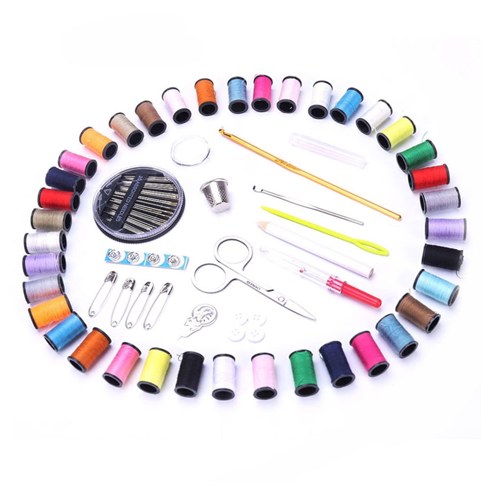 HOMEMAXS Compact Sewing Tool Set with Durable PU Material and Black ...