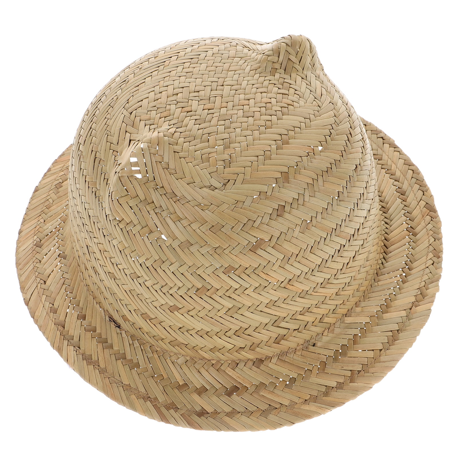 HOMEMAXS Compact Straw Summer Hat Sun Protection Small Bucket Hat For ...