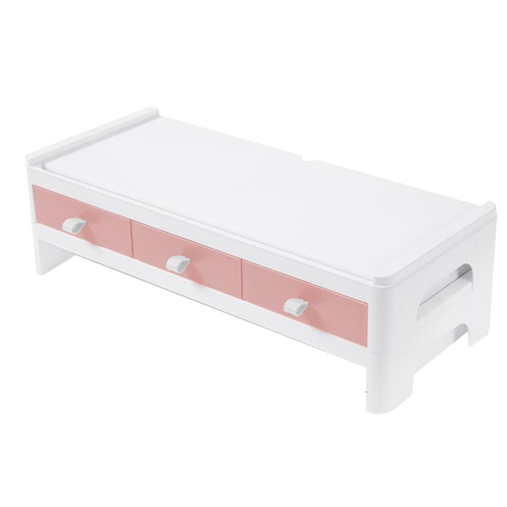 HOMEMAXS Computer Storage Stand Desktop Organizer Office Laptop Shelves ...