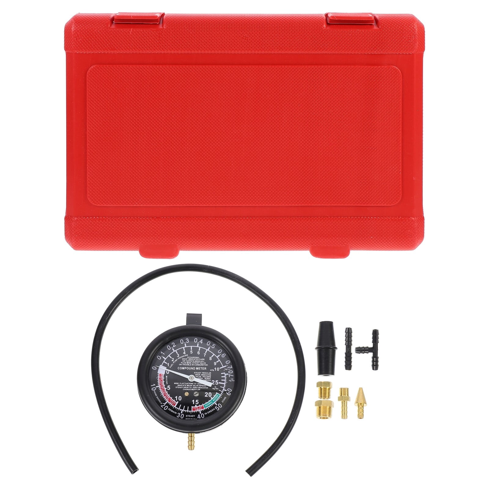 HOMEMAXS Conditioner Car Vacuum Pressure Gauge Automotive Gauges ...