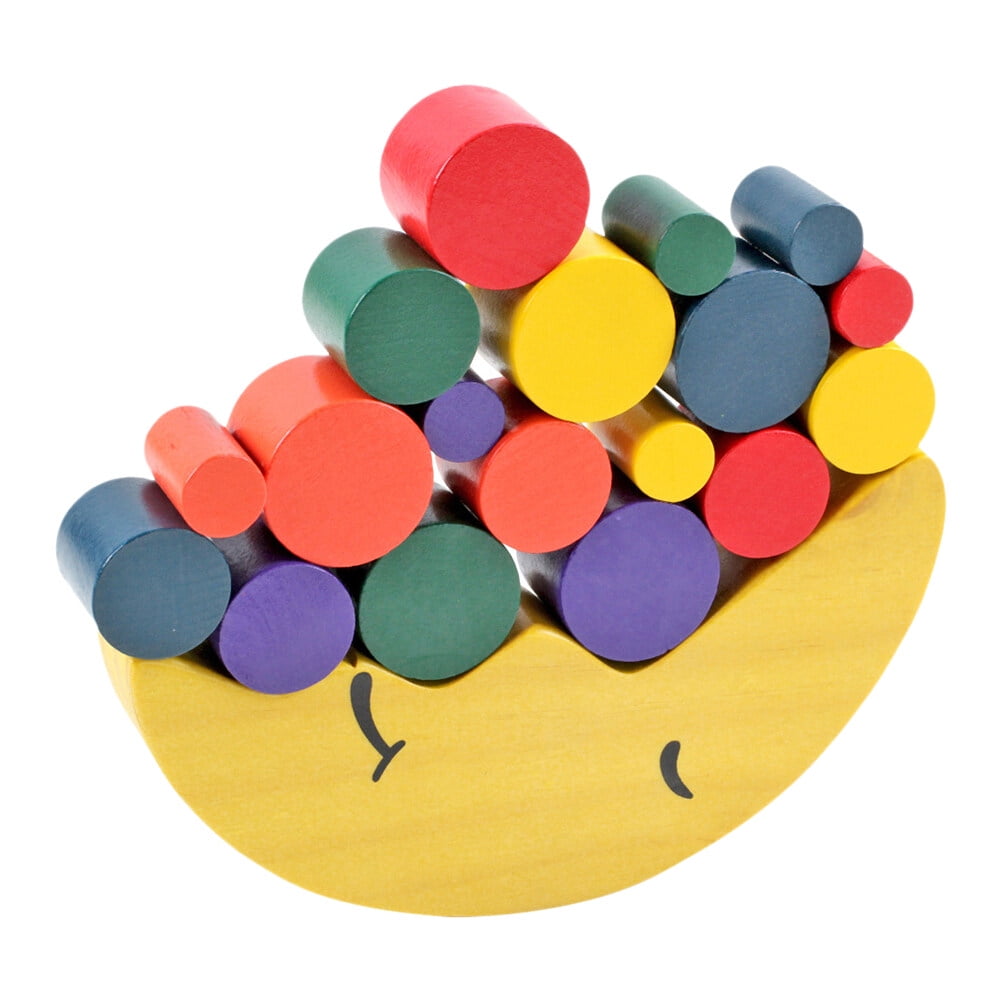 HOMEMAXS Stacking Blocks for Kids in Assorted Color Made of Composite ...