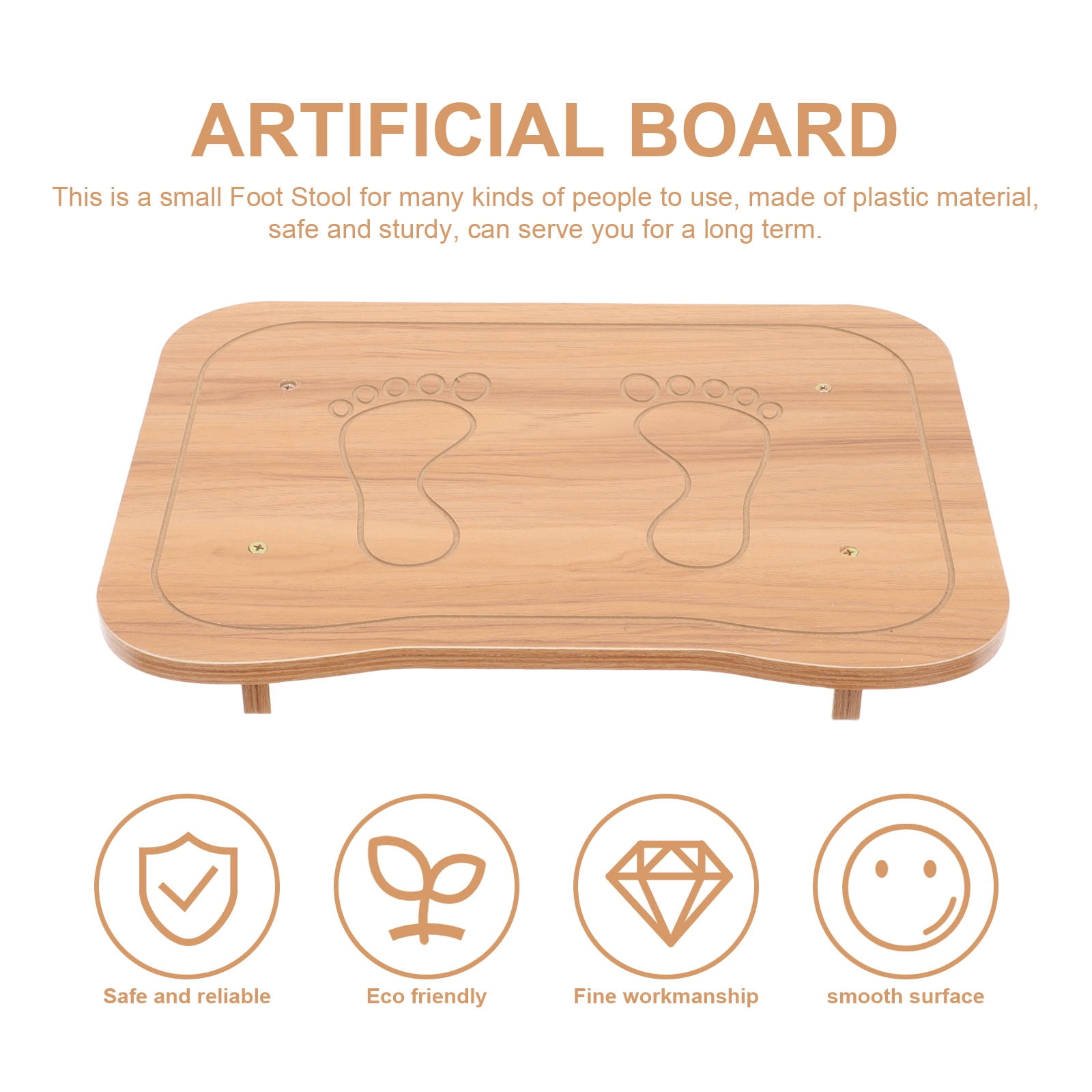 Convenient Footrest Raised Stool under Desk Leg Elevated The Rests ...