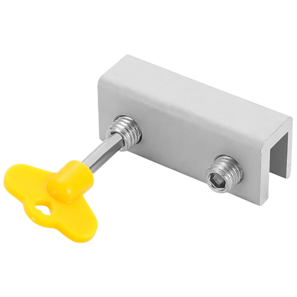 HOMEMAXS Convenient Sliding Window Lock with Key Metal Window Lock ...