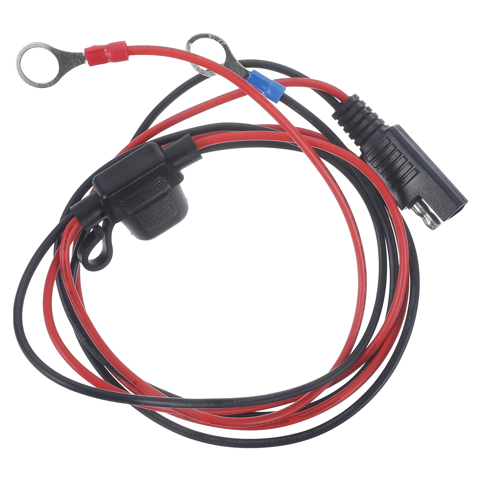 HOMEMAXS Copper Extension Cord for Computer Use with Builtin Fuse Black 16AWG - Walmart.com