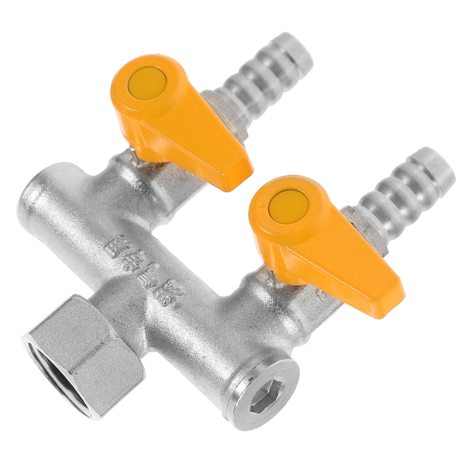 HOMEMAXS Copper Hose Splitter with 1/2 Inch Connection for Hose ...
