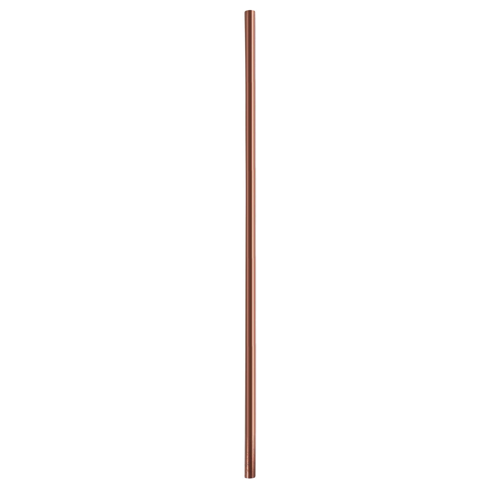HOMEMAXS 1Pack Copper Rod for Crafting Metal Rods Dark Brown Round ...