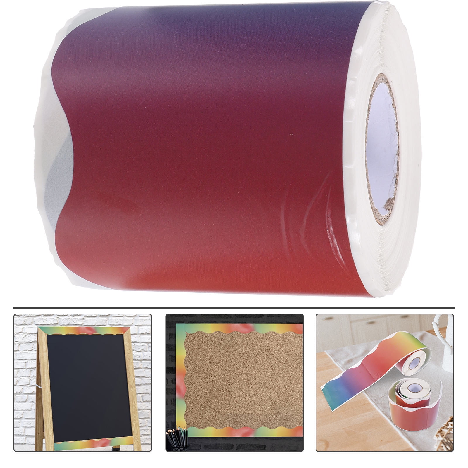 HOMEMAXS Copper Plate Stickers Multi Color Long Roll for Classroom ...