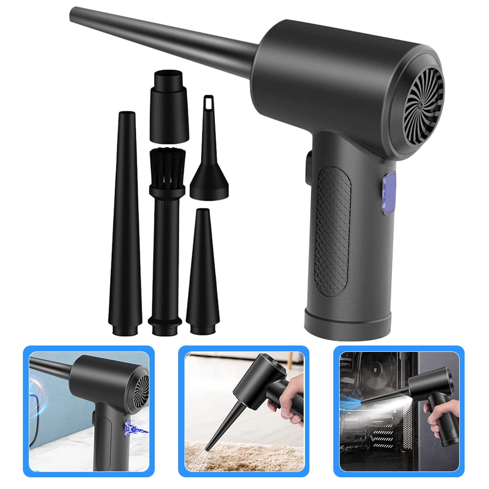 HOMEMAXS Cordless Air Duster Powerful Blower for Electronics Cleaning ...