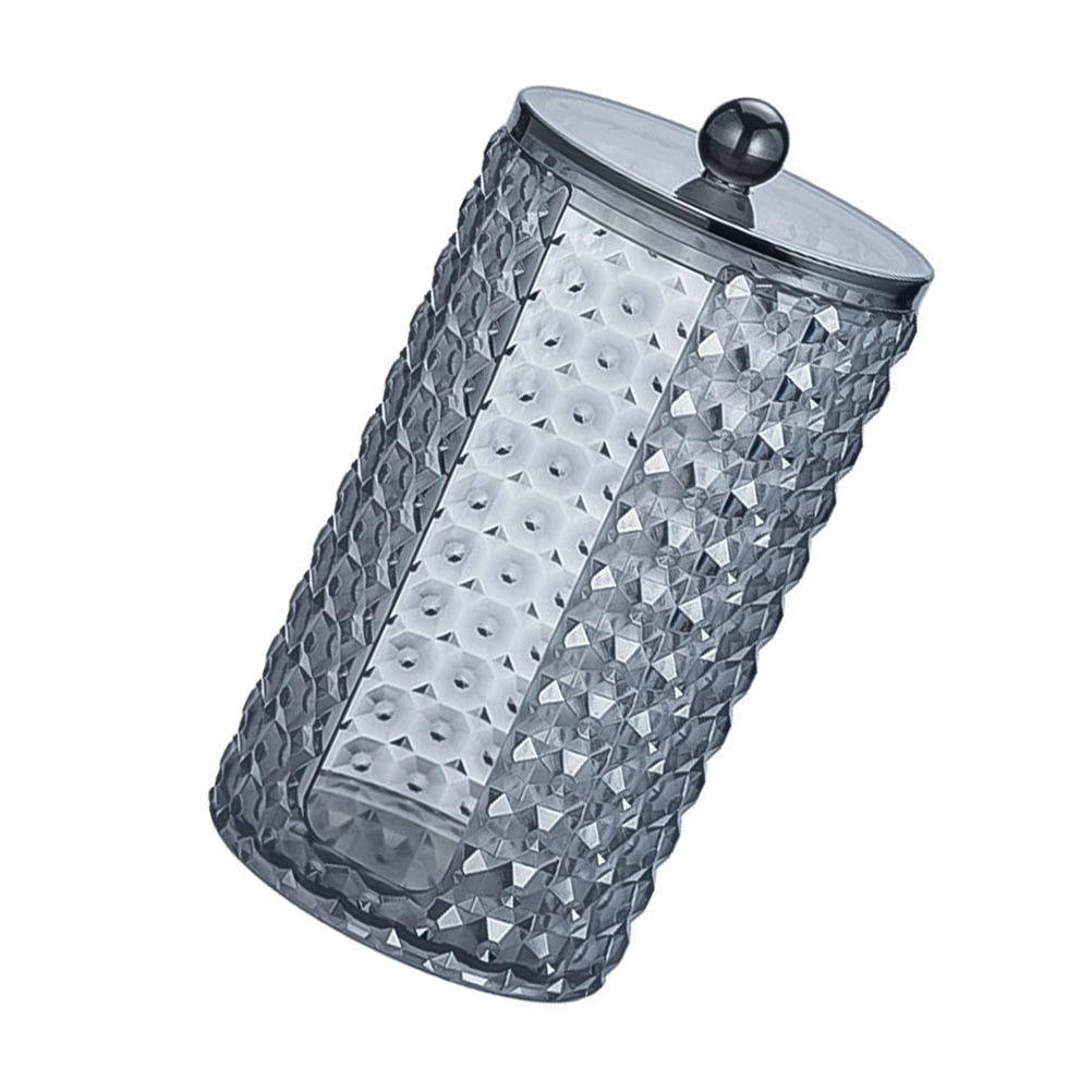 HOMEMAXS Cosmetic Cotton Storage Box Swab Container Fabric Case Makeup ...