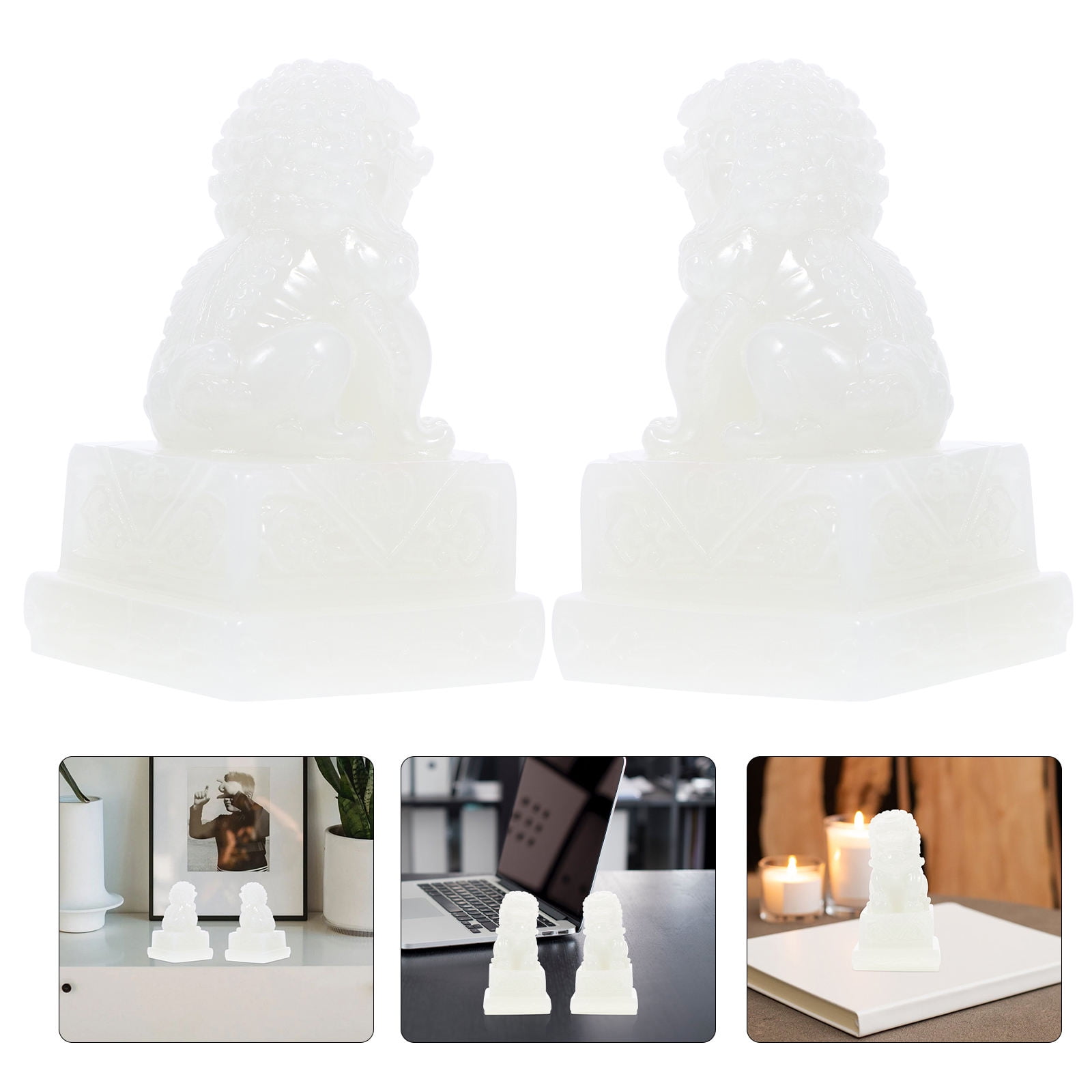 HOMEMAXS Cottage Decor Small Lion Desk Decoration Child 7X4.5X3.5CM ...