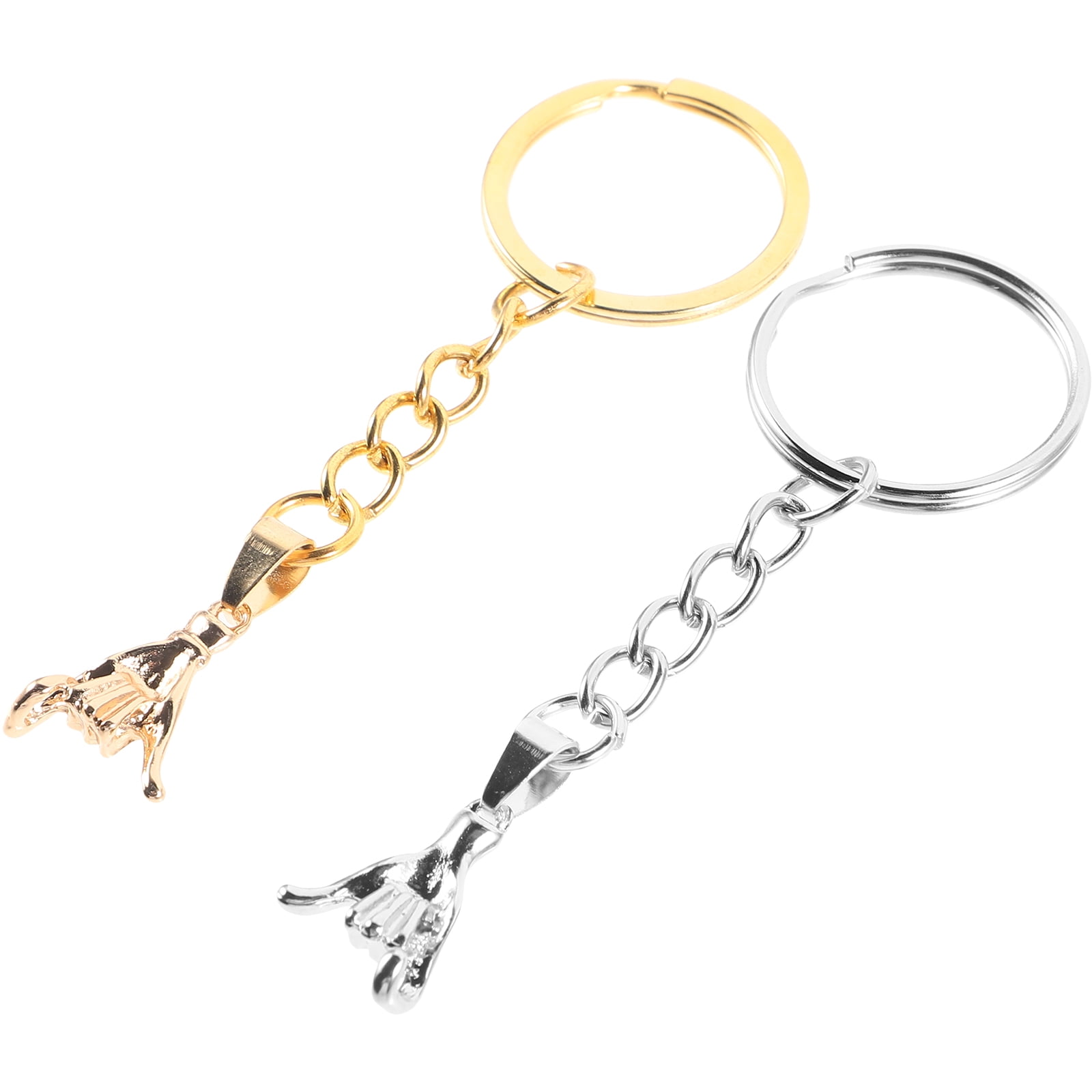 HOMEMAXS Couple Key Pendant Friendship Chains Keychain Men and Women ...
