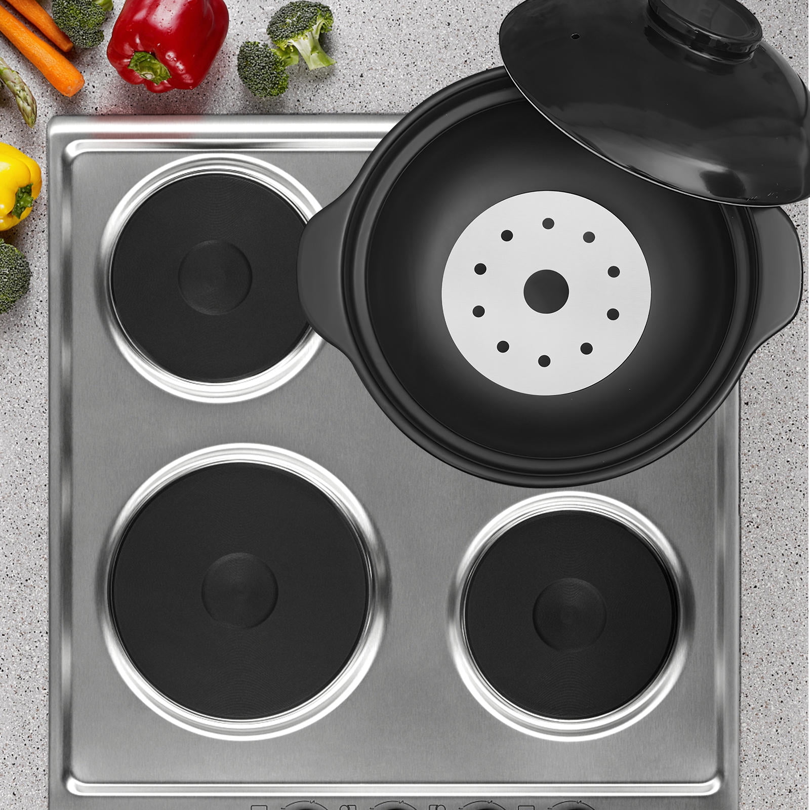 HOMEMAXS Covers Stainless Steel Heat Conduction Plate 13.80X13.80X0 ...