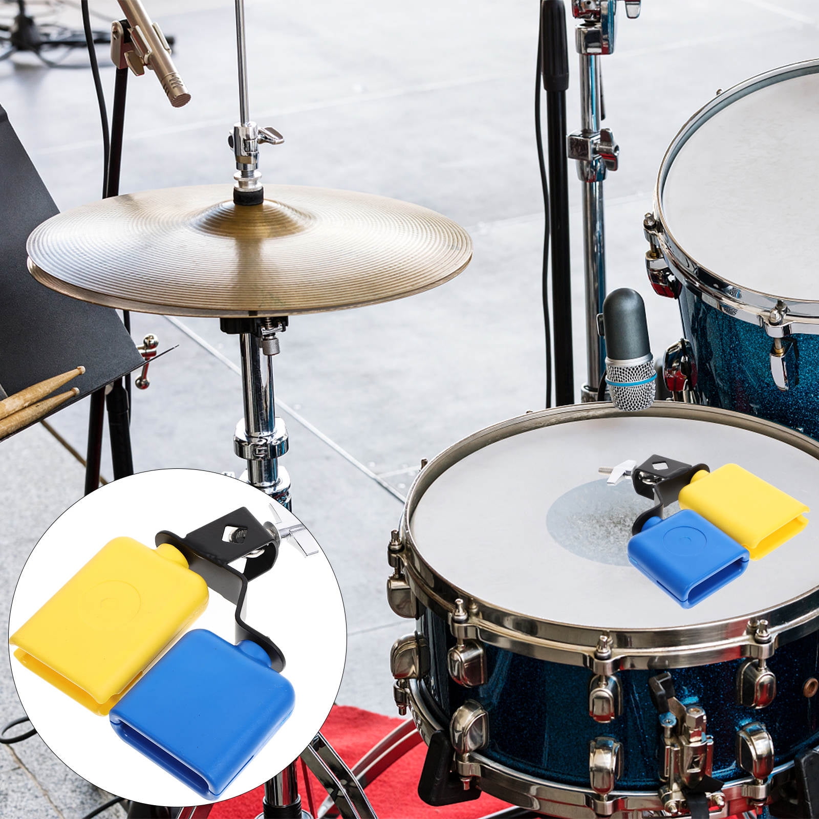 Cow Bell for Drum Kit Percussion Instrument Cowbell Performance ...