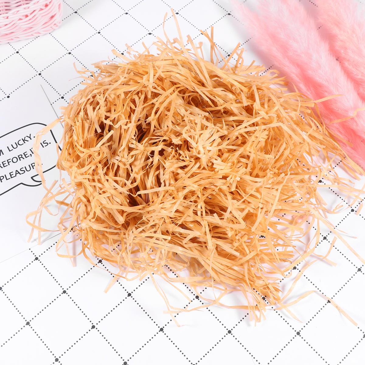 Creative Paper Gift Box Fillers for Box Filling Use Khaki Shredded ...