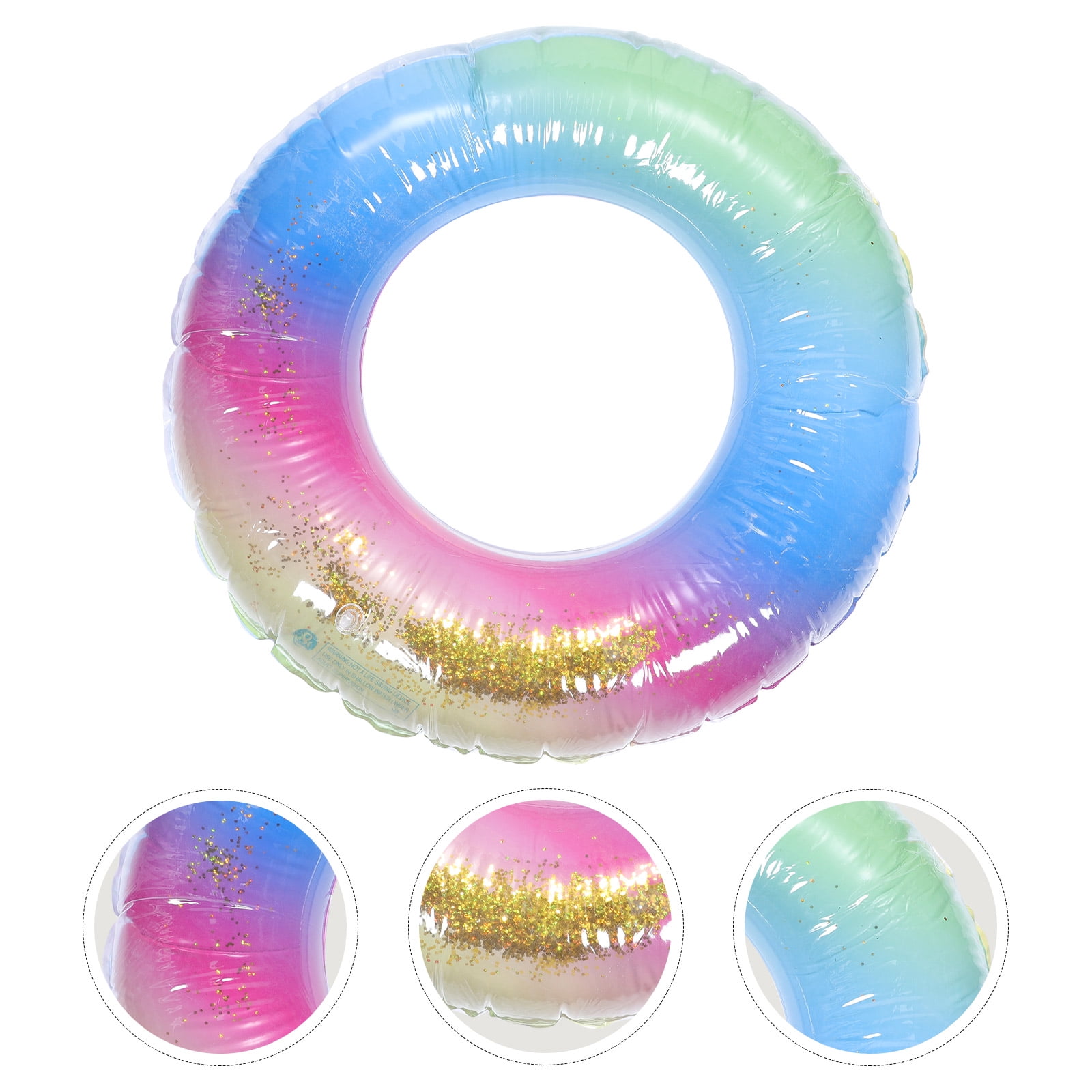 HOMEMAXS Creative Pool Float Swim Tube Ring Inflatable Pool Float Swim ...