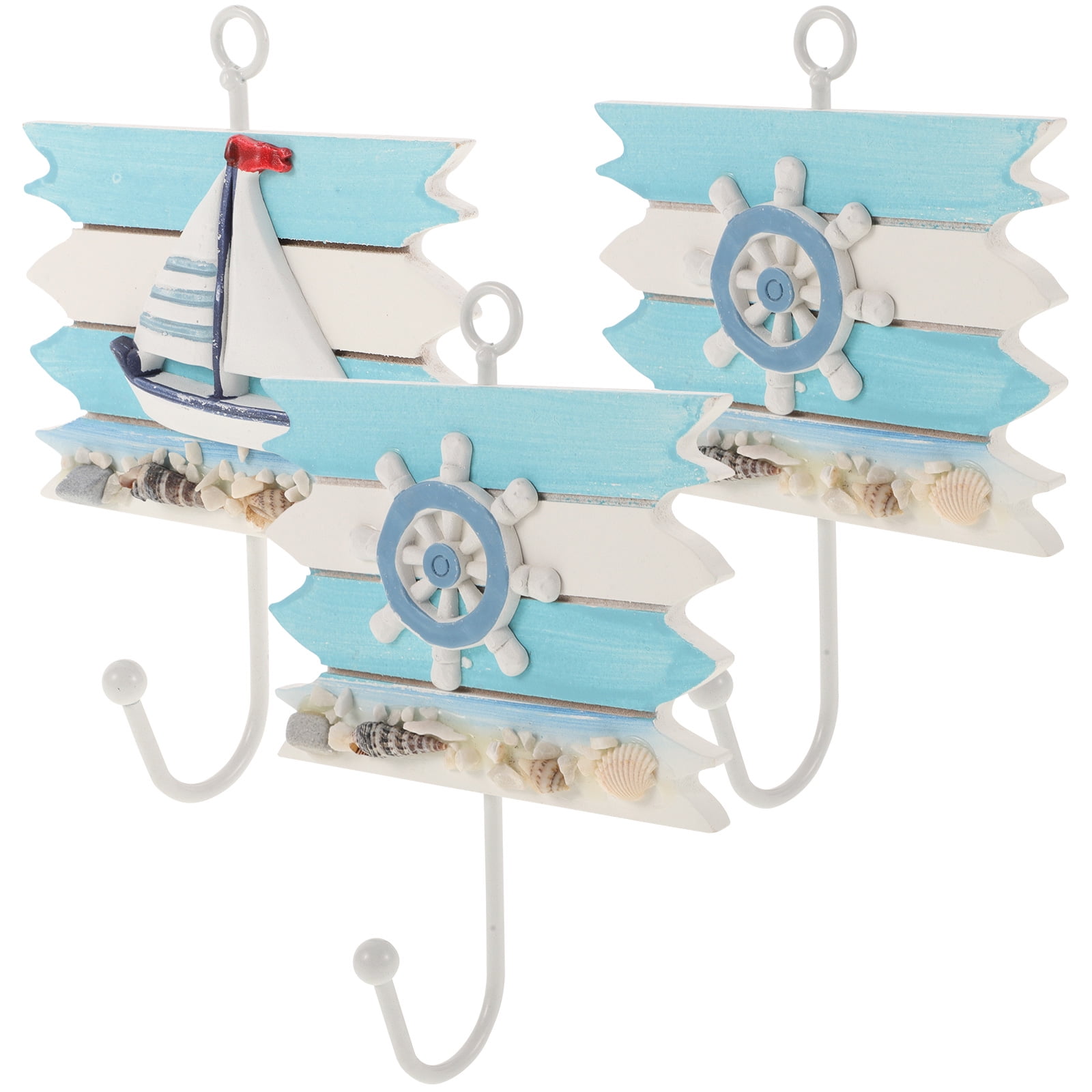 HOMEMAXS Creative Wall Hook for Hanging with Iron Material and Assorted ...