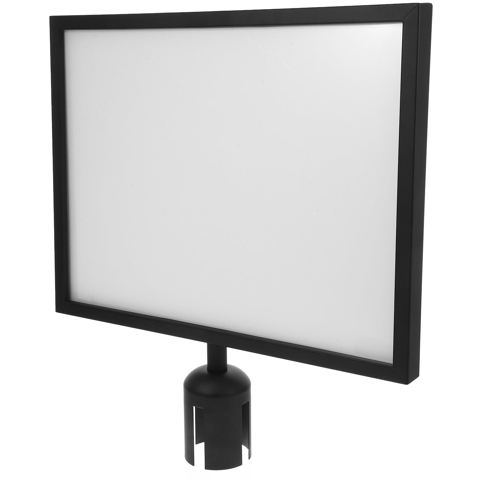 HOMEMAXS Crowd Control Sign Holder Isolation Column Travel - Walmart.com