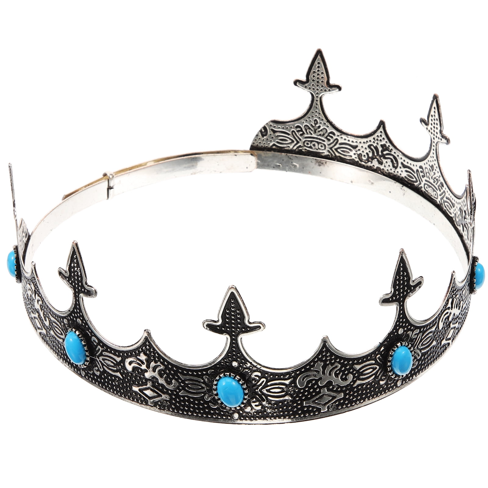 HOMEMAXS Crowns King Crown for Boys Tiara Man Bride 18.50X18.50X6.50CM ...