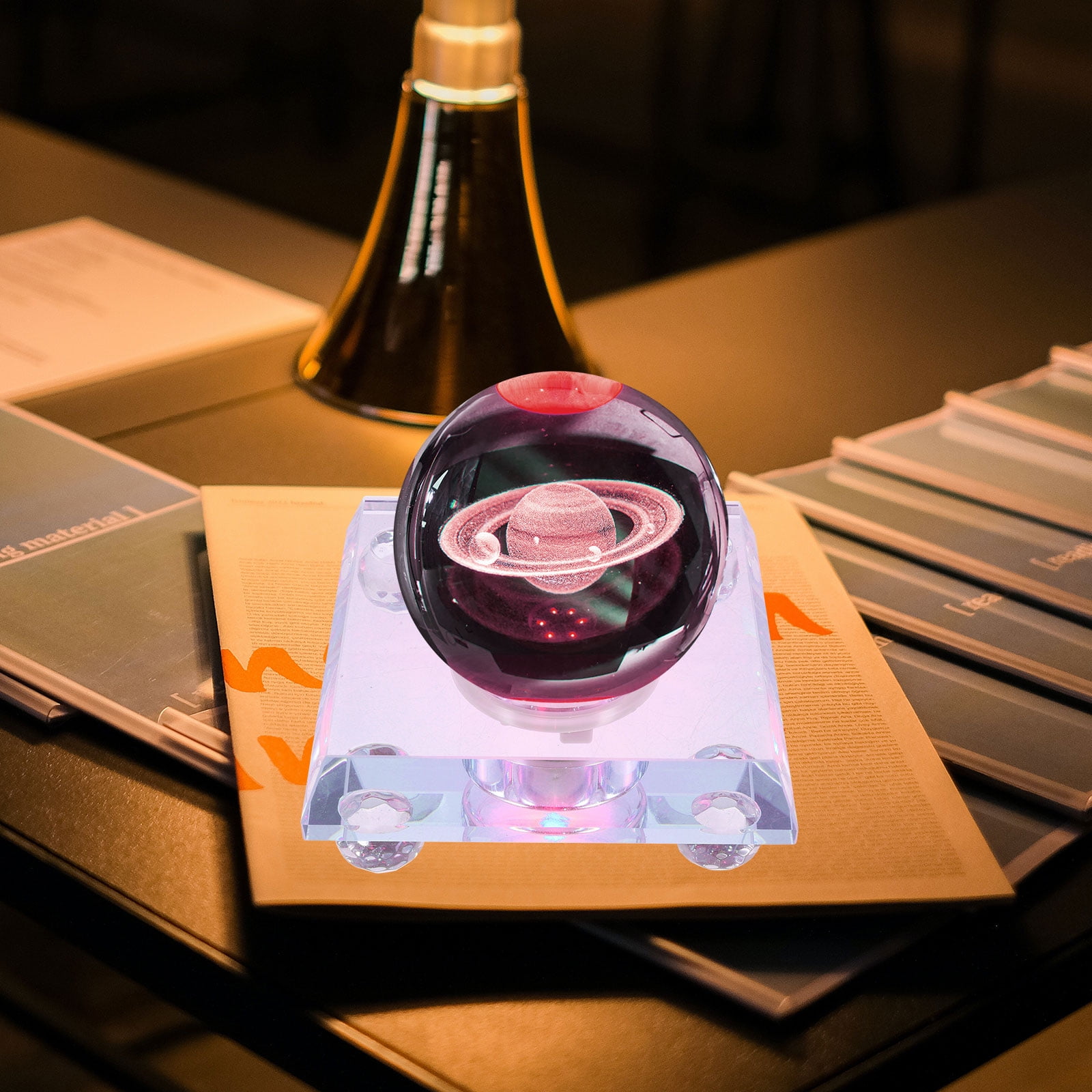 jojofuny Illumination Base Transparent Lithium Battery 1Set 3.9In ...