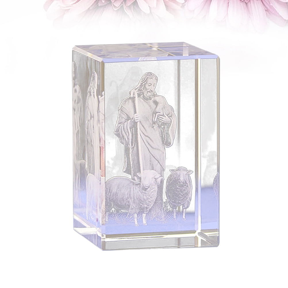 Crystal Jesus Engraved Crystal Inside Carved Jesus Series Jesus ...