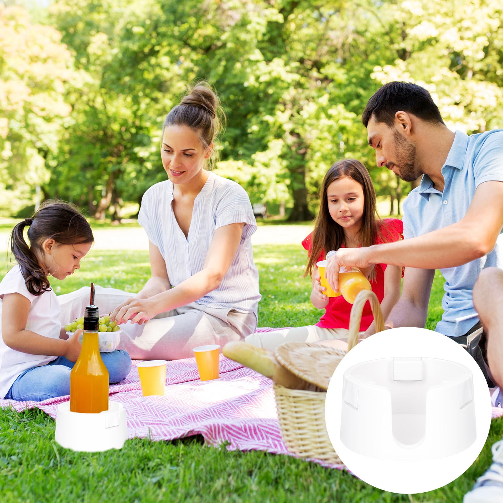 IFANLANDOR Desktop Water Bottle Holder 1Pack 4.1x2.1in - Walmart.com