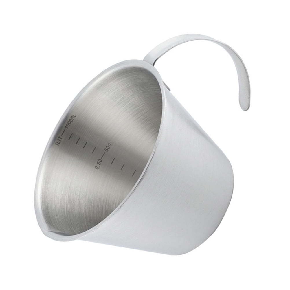 HOMEMAXS Cup Stainless Steel Measuring Instruments and Scales Cups for ...