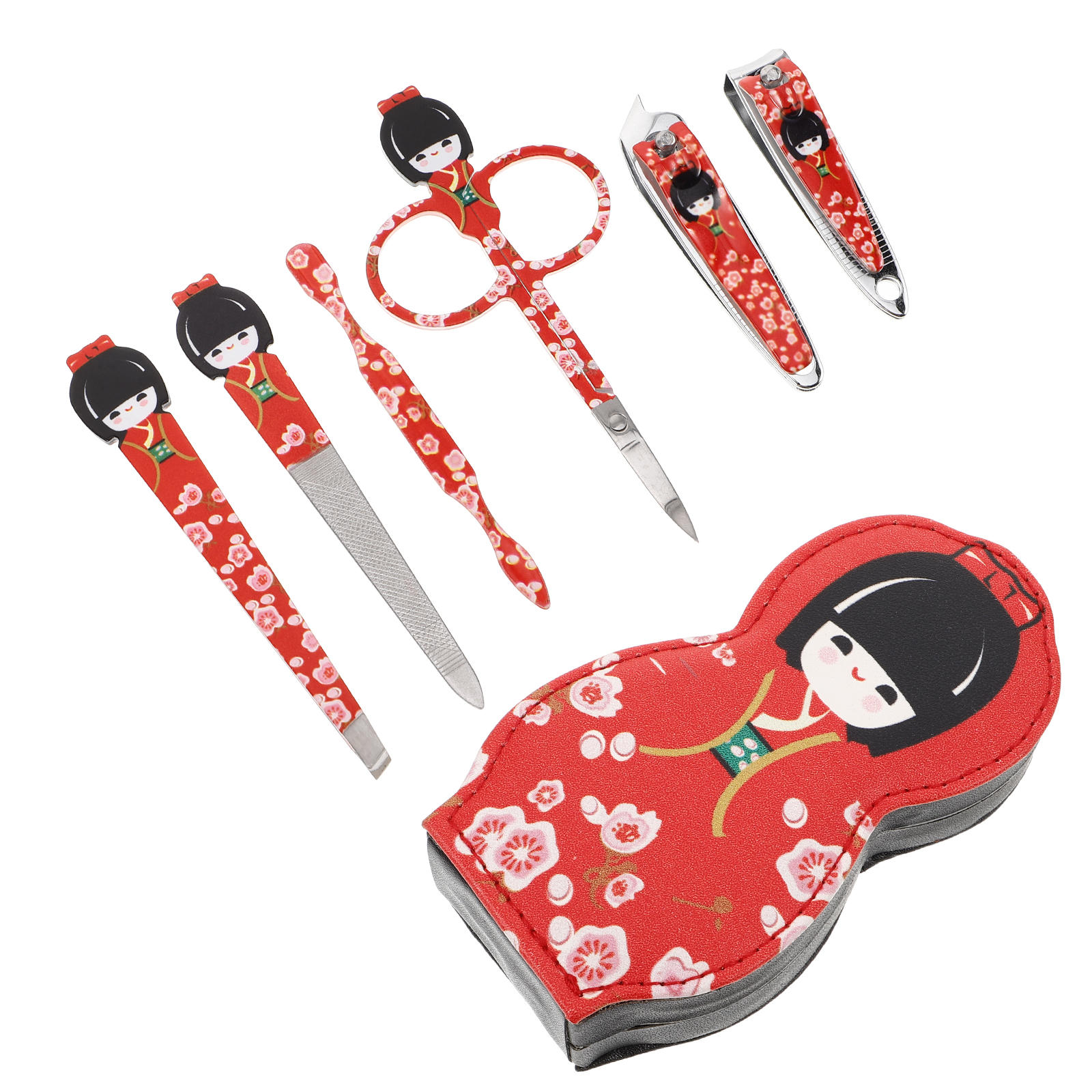 HOMEMAXS Cute Nail Clippers Kit with Durable Stainless Steel Tools for ...