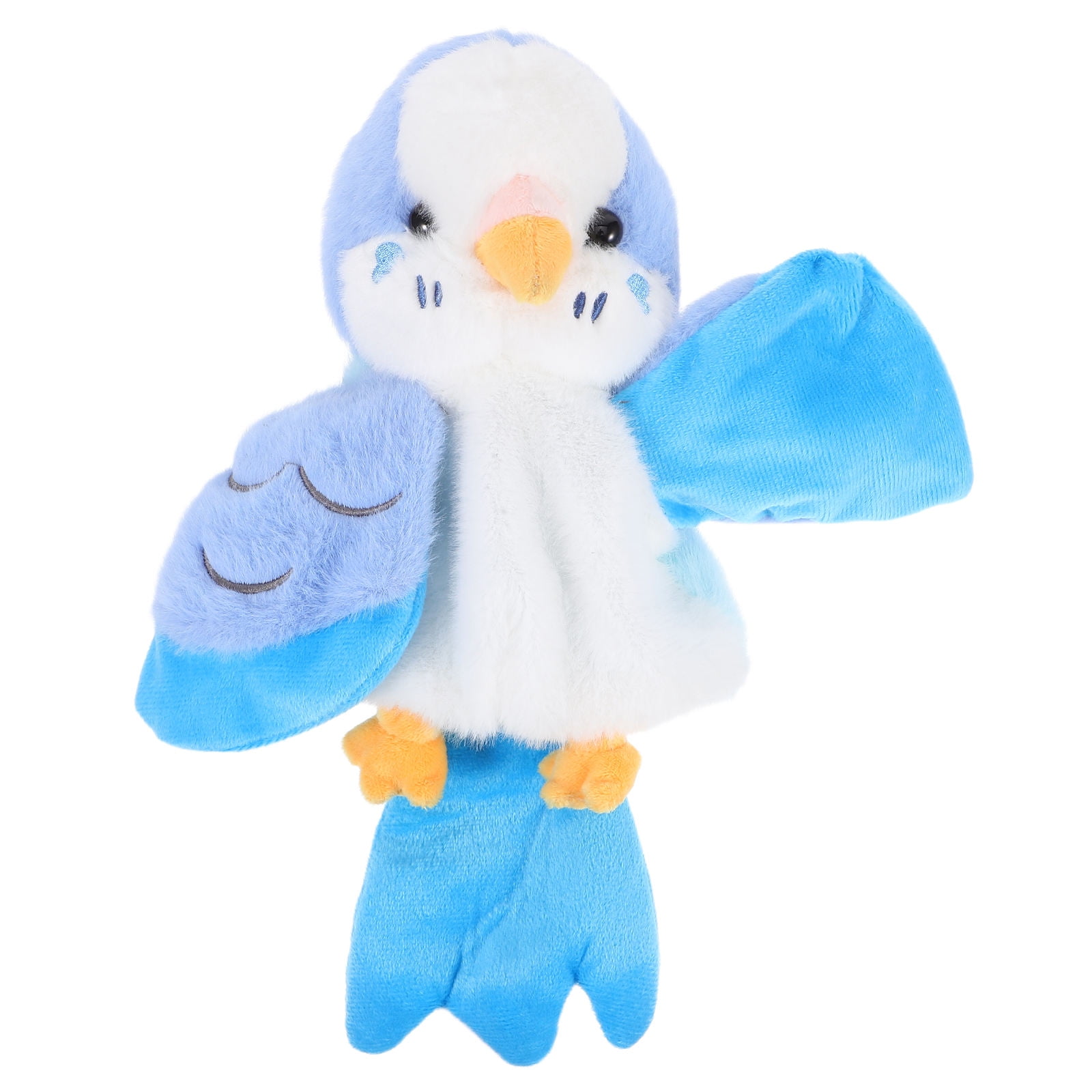 HOMEMAXS Cute Parrot Hand Puppet Toy Soft Plush Bird Puppet For Kids ...